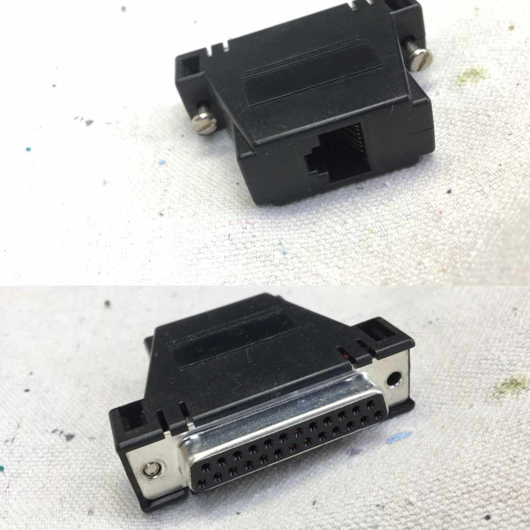 DB25 to Ethernet adapter | Shopping with Free Geek of Arkansas